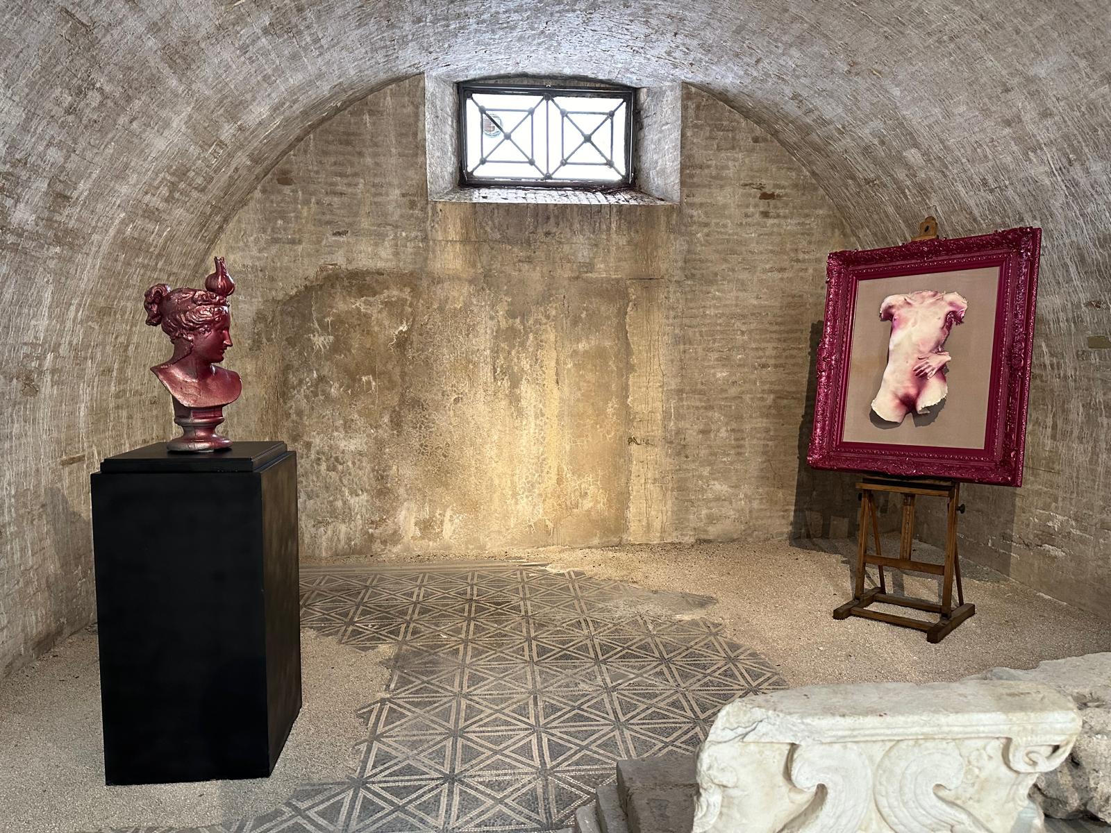 'Paolina and Her Double', Vettor Pisani at the Casa Romana, Spoleto ...